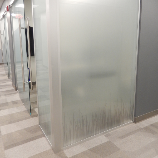 Grass Custom Window Film | Olee Creative